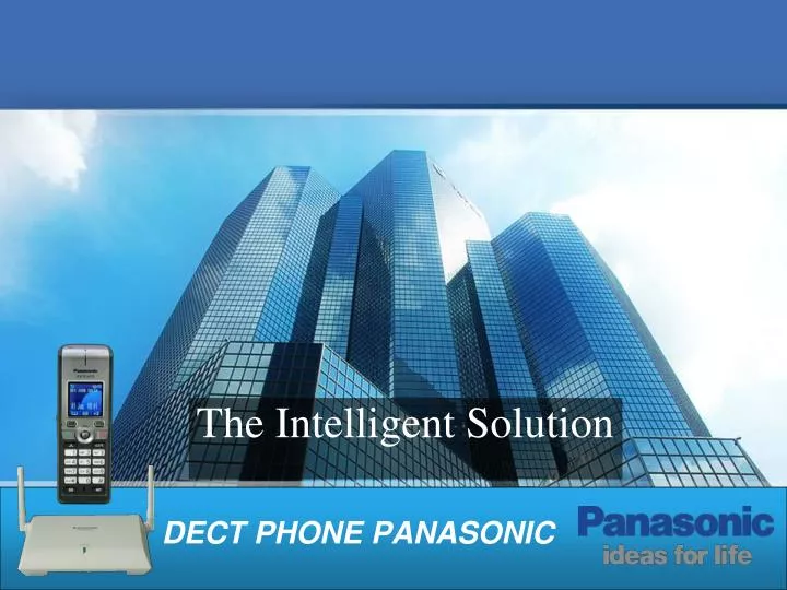 PPT - DECT PHONE PANASONIC PowerPoint Presentation, free download - ID ...