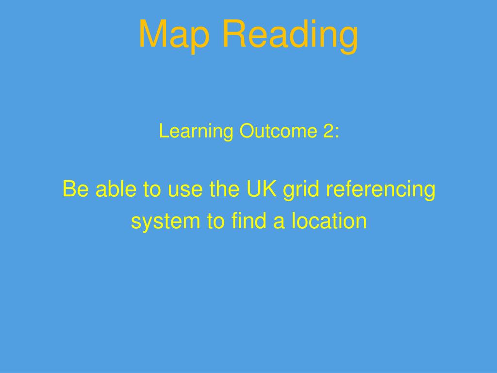 Ppt Map Reading Powerpoint Presentation Free Download Id 5019475