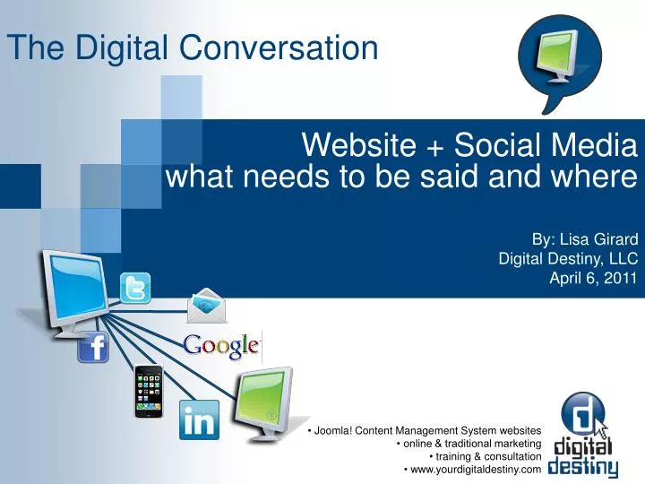 PPT - The Digital Conversation PowerPoint Presentation, free download ...