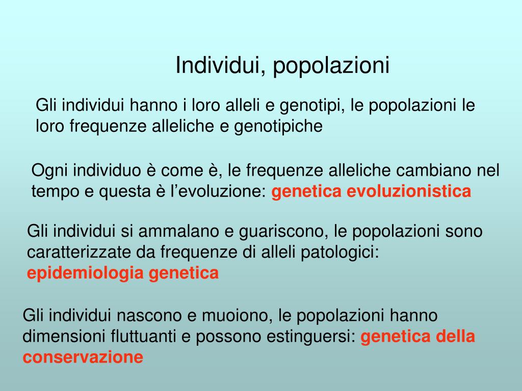 PPT - Cap. 22 Genetica di popolazioni, pp. 661-713 PowerPoint ...