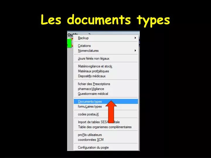 PPT - Les documents types PowerPoint Presentation, free download - ID ...