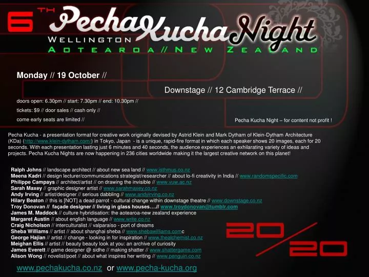 PPT - pechakucha or pecha-kucha PowerPoint Presentation, free download ...