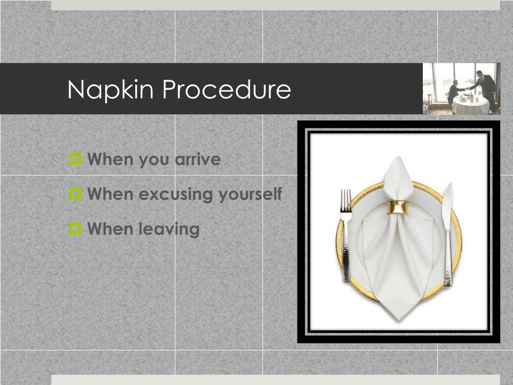 PPT - Business Lunch Etiquette by Darcy Cole, Colby Manley, and Trey ...