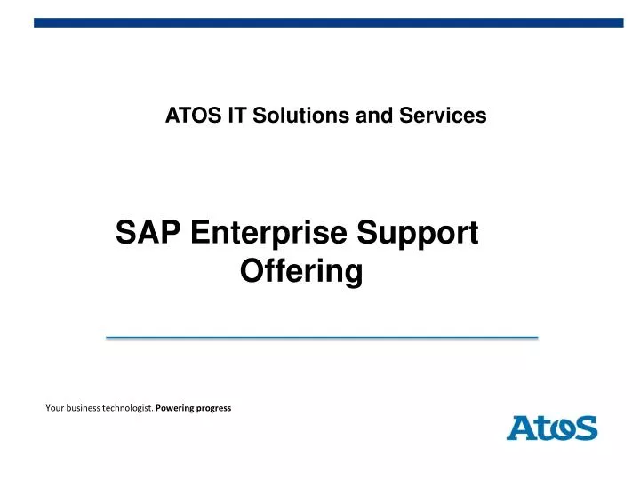 PPT - ATOS IT Solutions and Services PowerPoint Presentation, free ...