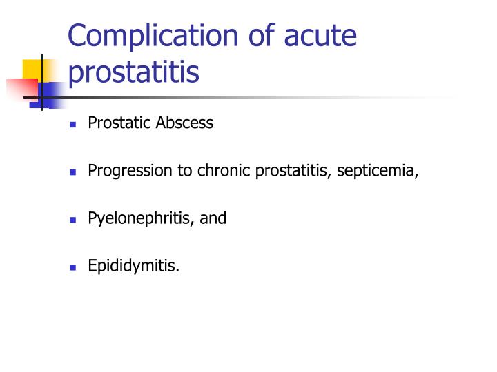 PPT - PROSTATITIS PowerPoint Presentation - ID:5025696