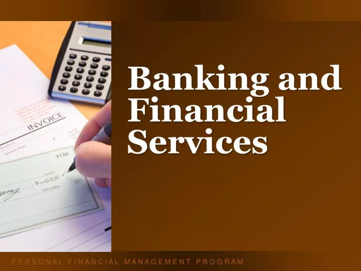 PPT - Banking and Financial Services PowerPoint Presentation, free ...
