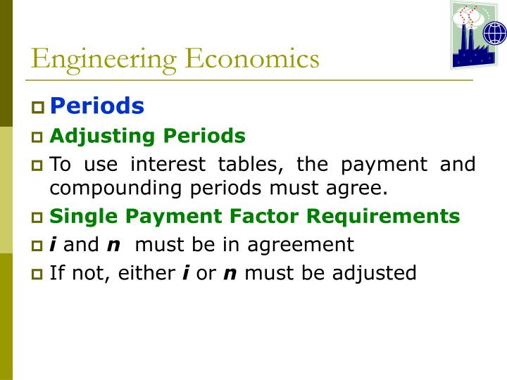 PPT - Engineering Economics PowerPoint Presentation - ID:5028986