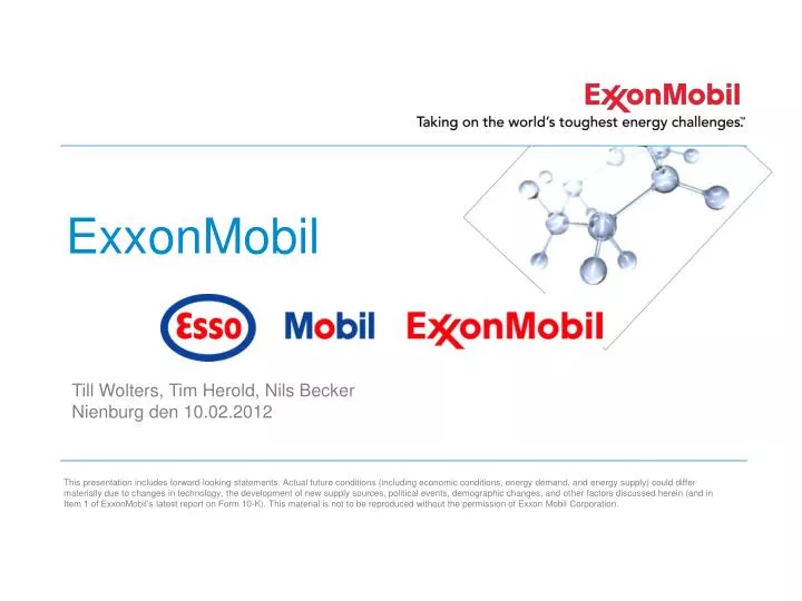 PPT - ExxonMobil PowerPoint Presentation, free download - ID:5031929