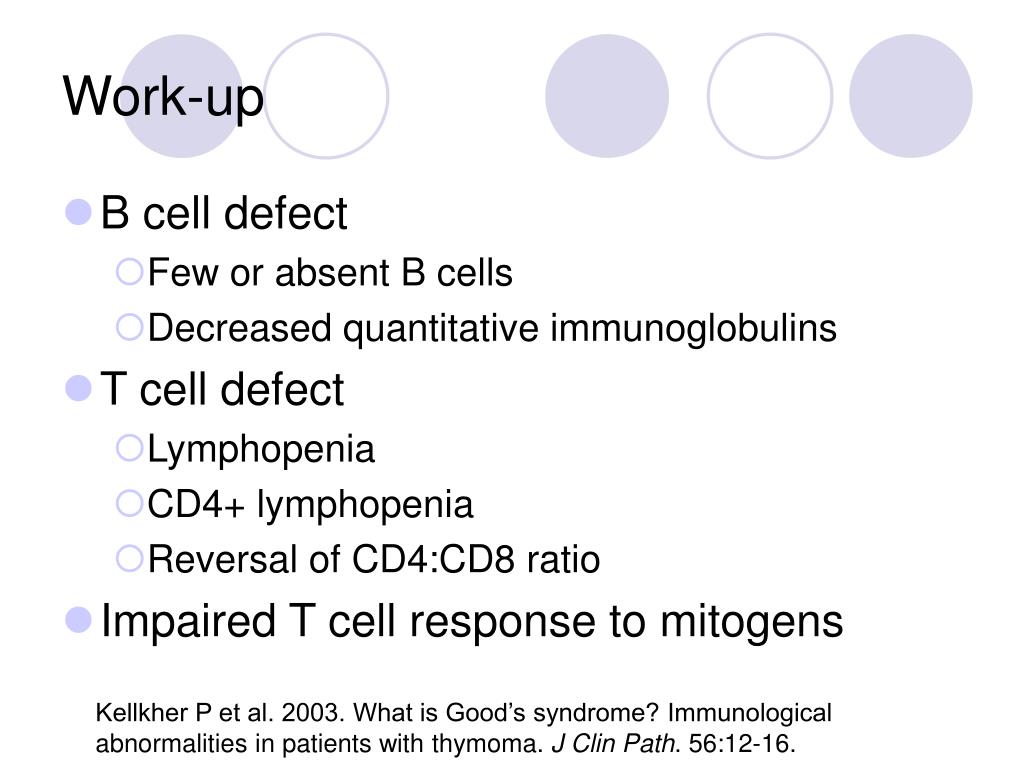 PPT - CVID and Good’s Syndrome: Causes of Hypogammaglobulinemia ...