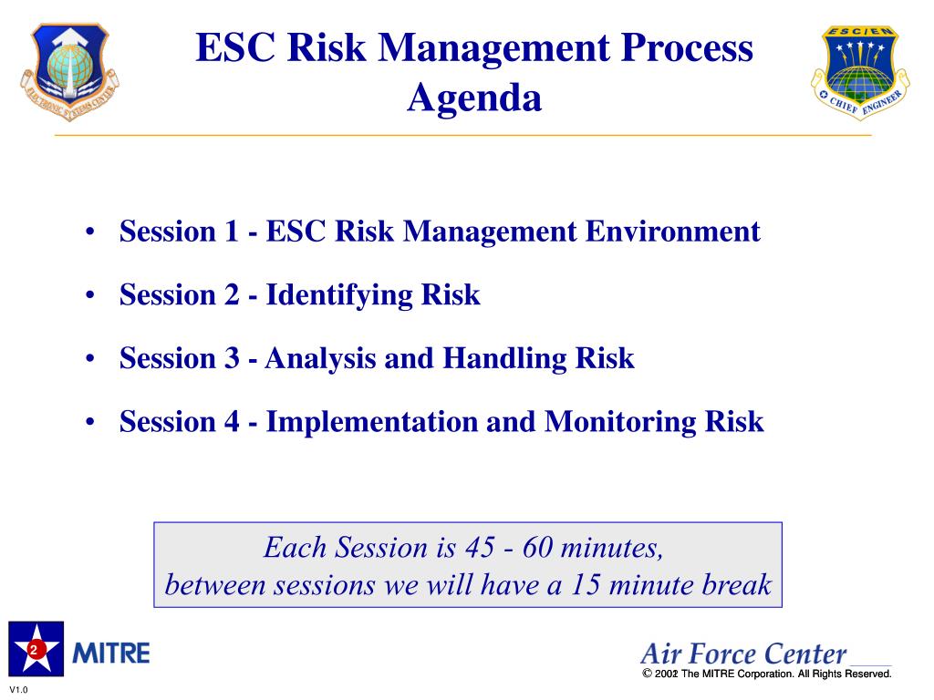 PPT - ESC Risk Management Process Training Version 1.0 PowerPoint ... PPT - ESC Risk Management Process Training Version 1.0 PowerPoint ...