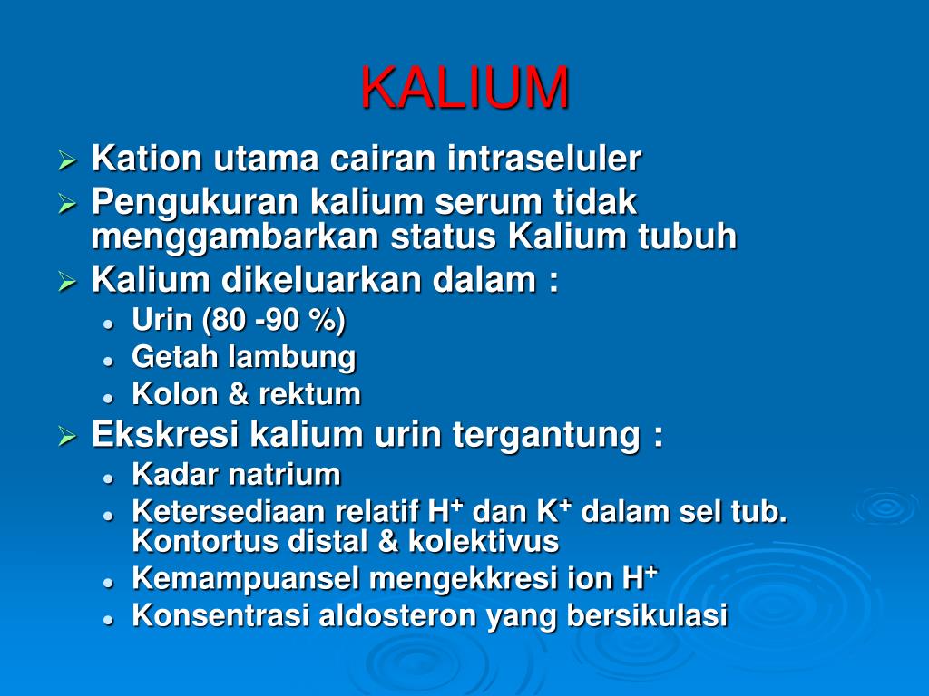 PPT - KESEIMBANGAN AIR & ELEKTROLIT PowerPoint Presentation, free ...