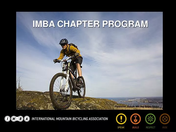 PPT - IMBA CHAPTER PROGRAM PowerPoint Presentation, free download - ID ...