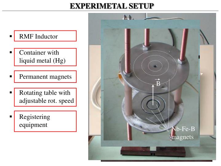 PPT - INSTABILITY OF ROTATING MAGNETIC FIELD DRIVEN FLOW IN A COUNTER ...