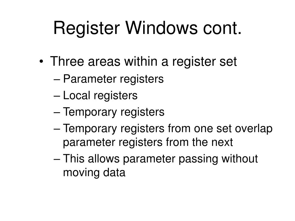PPT - Reduced Instruction Set Computers (RISC) PowerPoint Presentation ...