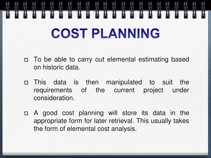 PPT - ELEMENTAL COST ANALYSIS (ECA) PowerPoint Presentation - ID:5034654