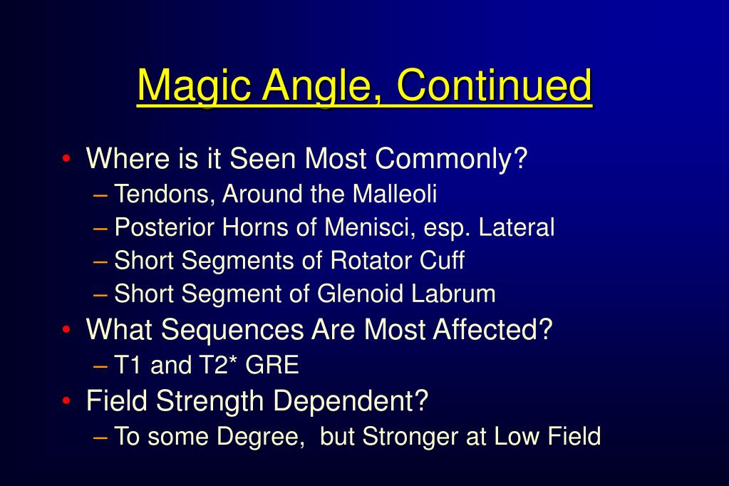 PPT - MRI of the Ankle and Hindfoot UCSD MRI Review Winter 2001 ...