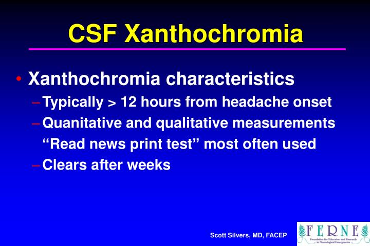 PPT - Optimizing Headache Management in the ED: A Focus on Subarachnoid ...