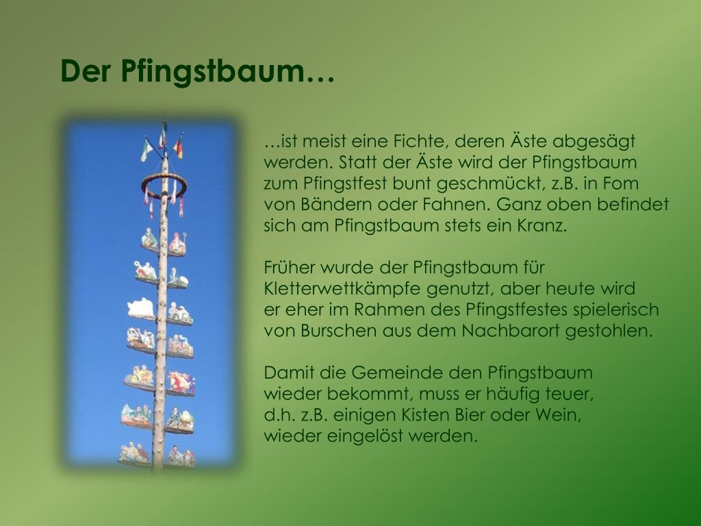 PPT - Pfingsten - woher und wozu ? Der Name Pfingsten wird vom ...