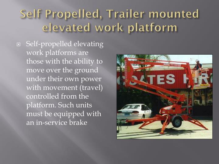 PPT - Elevated work platforms (EWP) PowerPoint Presentation - ID:5036274