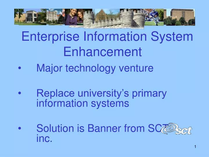 PPT - Enterprise Information System Enhancement PowerPoint Presentation ...