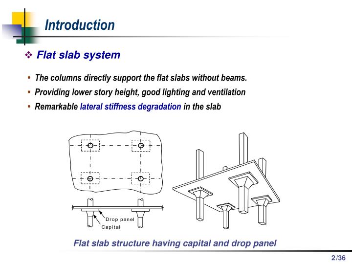 PPT - An Efficient Model for Seismic Analysis of Flat Slab Structures ...