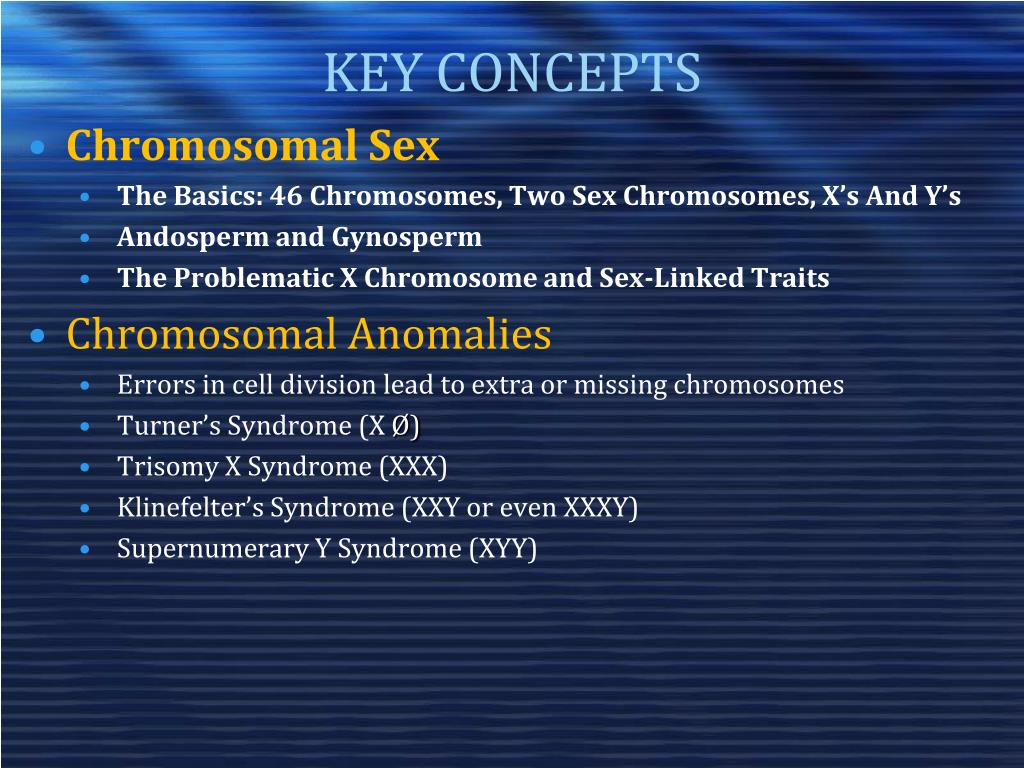 Ppt Biology And Sex Chromosomal Sex Chromosomal Anomalies Powerpoint