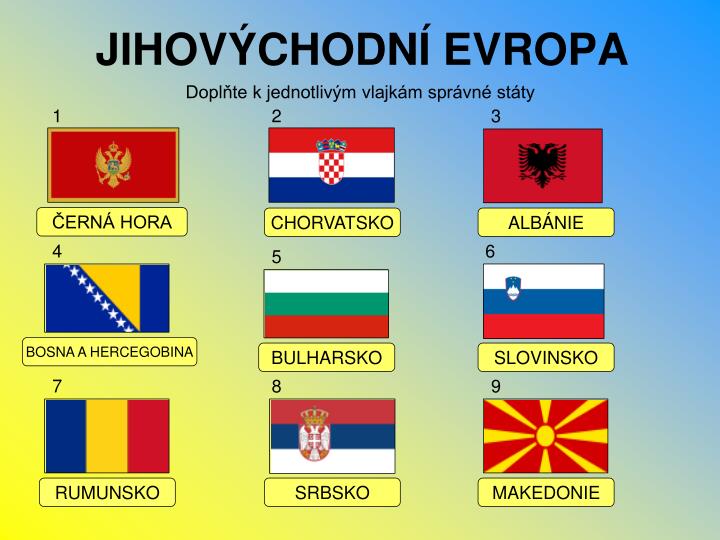 PPT - JIHOVÝCHODNÍ EVROPA PowerPoint Presentation - ID:5039786