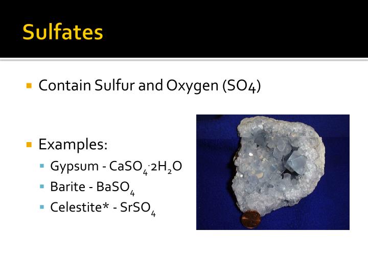 PPT - Groups of Minerals adapted from La Rosa PowerPoint Presentation ...