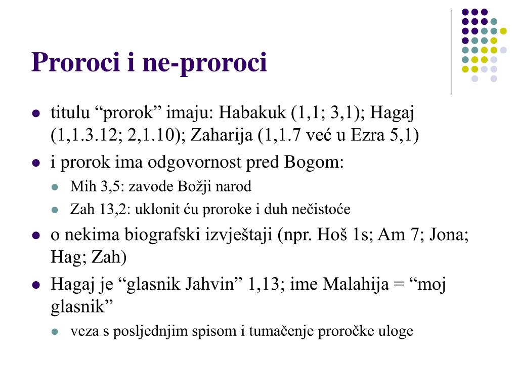 PPT - Knjiga dvanaestorice proroka PowerPoint Presentation, free ...