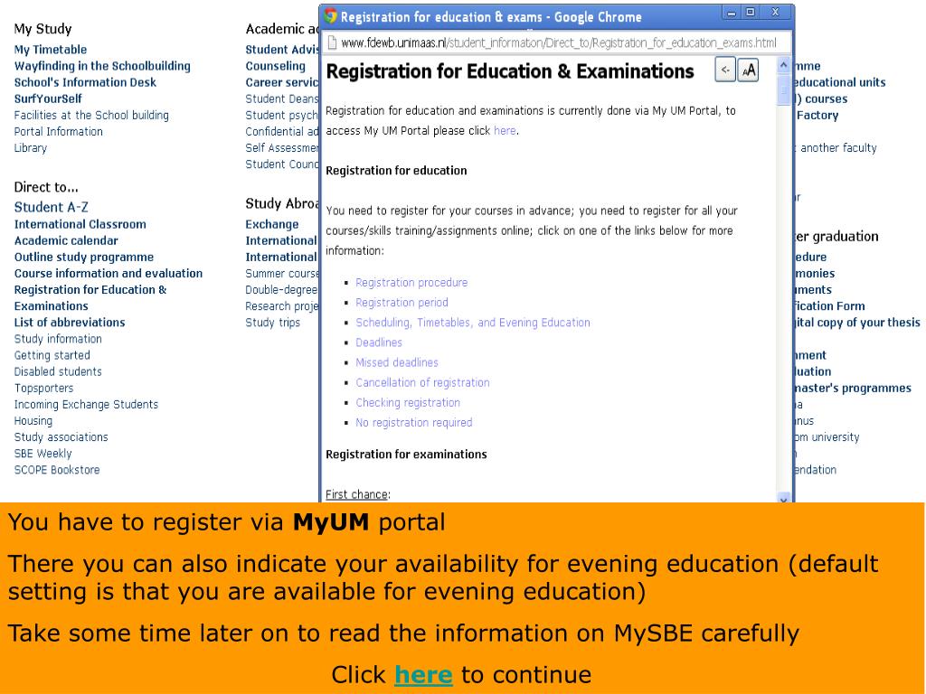 PPT - EleUM (Electronic Learning Environment Universiteit Maastricht ...