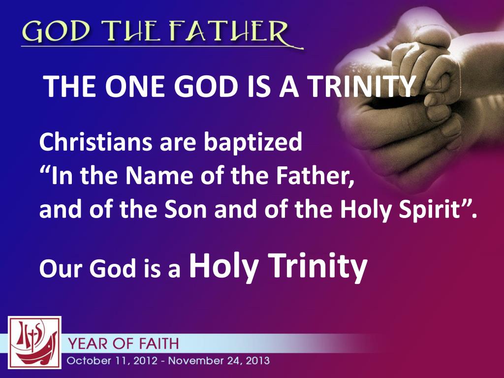 PPT - I BELIEVE IN GOD THE FATHER ALMIGHTY CREATOR OF HEAVEN AND EARTH ...