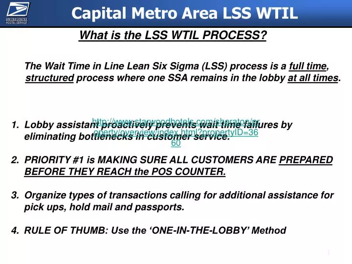 PPT - What is the LSS WTIL PROCESS? PowerPoint Presentation, free ...