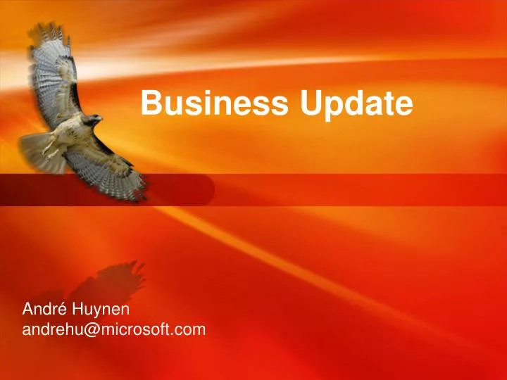 PPT - Business Update PowerPoint Presentation, free download - ID:5043205