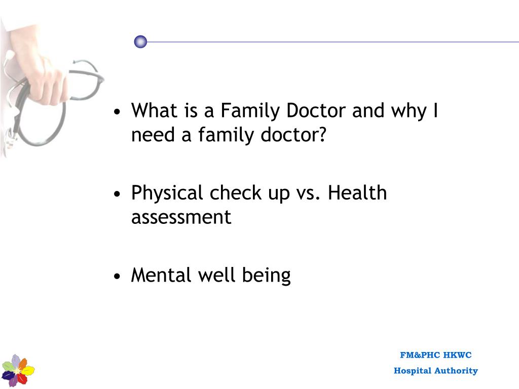 PPT - Family Doctor Your Health Partner PowerPoint Presentation, free ...