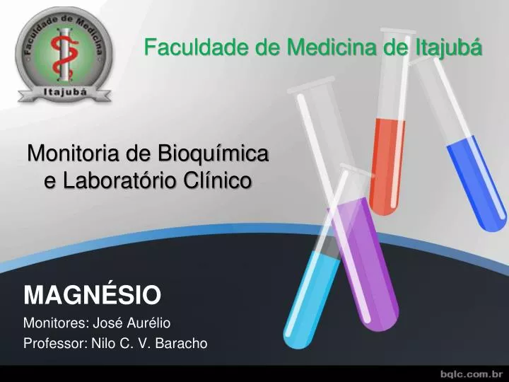 PPT - MAGNÉSIO PowerPoint Presentation, free download - ID:5044490