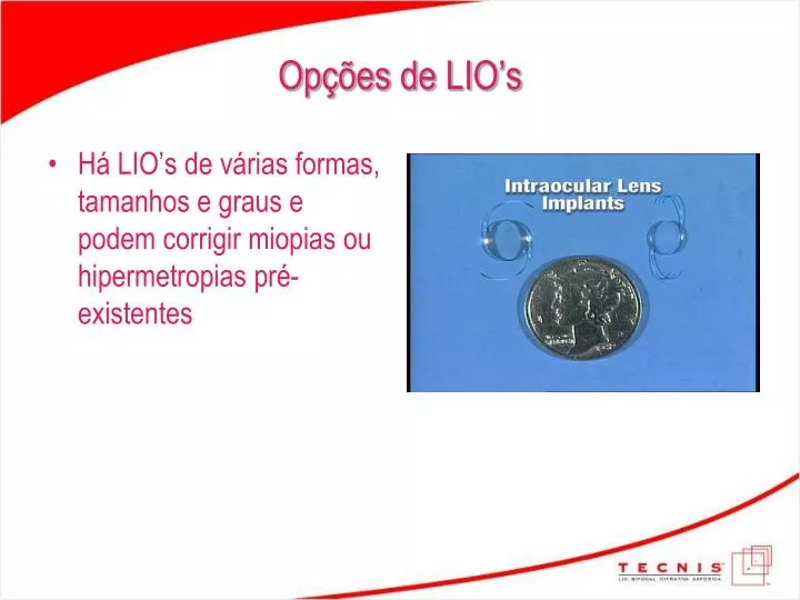 PPT - Opções de LIO’s PowerPoint Presentation, free download - ID:5044744