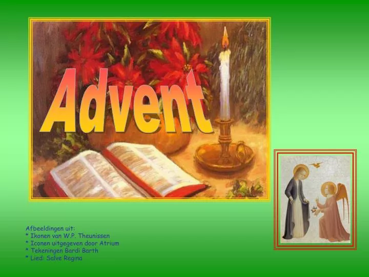 PPT - Advent PowerPoint Presentation, free download - ID:5045109