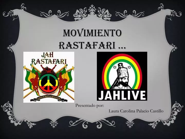 PPT - MOVIMIENTO RASTAFARI … PowerPoint Presentation, free download ...