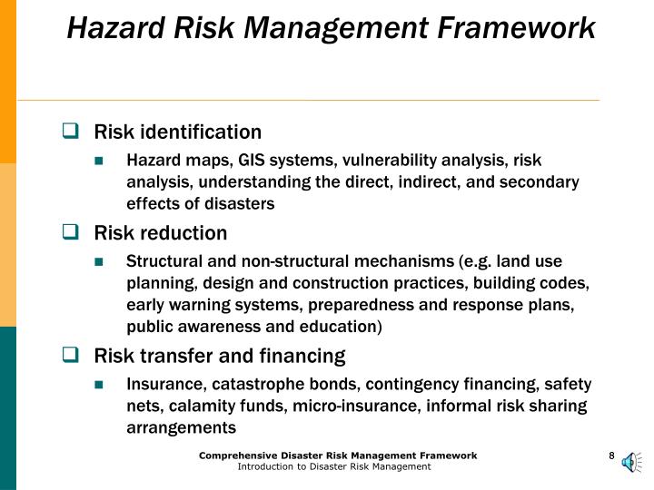 PPT - Disaster Risk Management as a Global Agenda PowerPoint ...