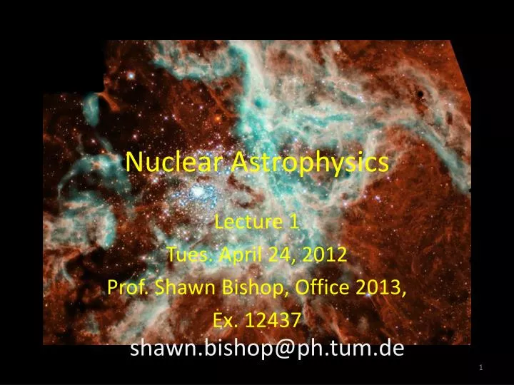 PPT - Nuclear Astrophysics PowerPoint Presentation, free download - ID ...