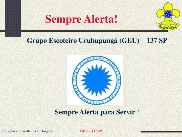 PPT - Sempre Alerta! PowerPoint Presentation, free download - ID:5048690