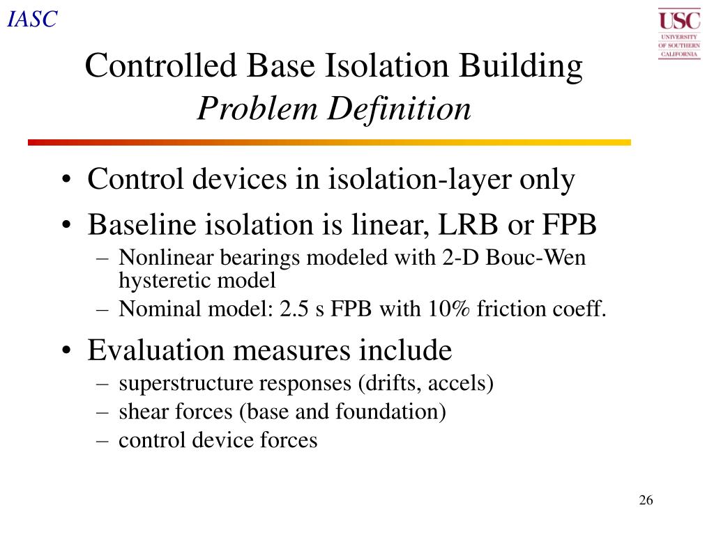 PPT - by Sami F. Masri University of Southern California Los Angeles ...