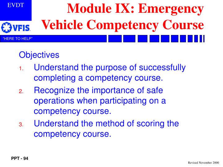 PPT - Emergency Vehicle Driver Training Program PowerPoint Presentation ...