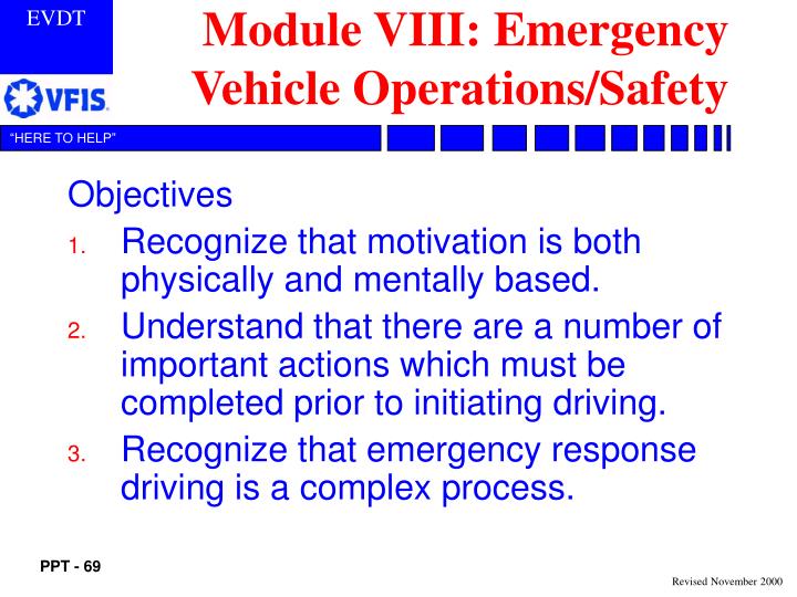PPT - Emergency Vehicle Driver Training Program PowerPoint Presentation ...