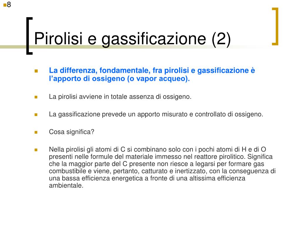 PPT - Impianto di trattamento del CDR con la tecnologia della Pirolisi ...