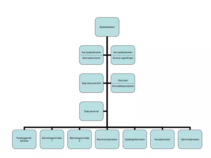 PPT - Organisasjonsstruktur 2011 PowerPoint Presentation, free download ...