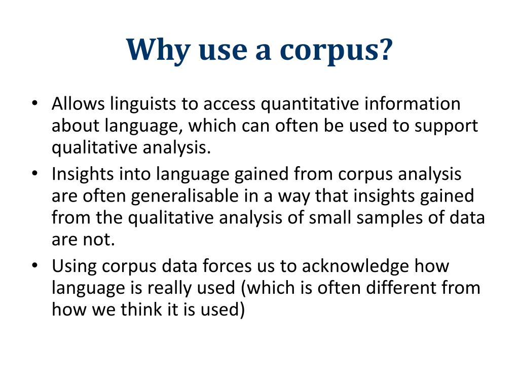 PPT - More about Corpus Linguistics PALA Summer School, Maribor, 2014 ...