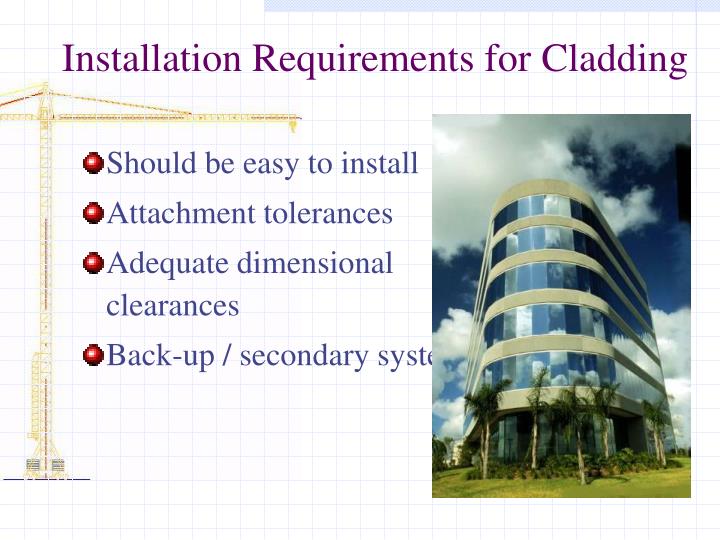 PPT - Chapter 19 Designing Cladding systems PowerPoint Presentation ...