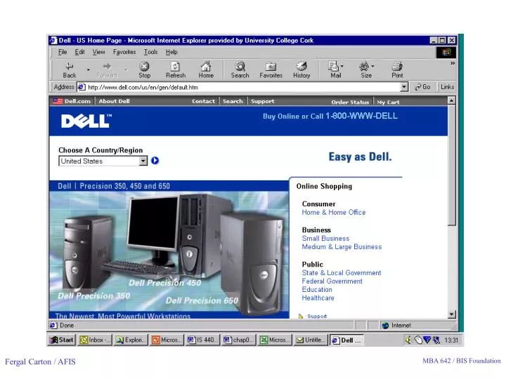 PPT - DELL Direct model PowerPoint Presentation, free download - ID:5053734