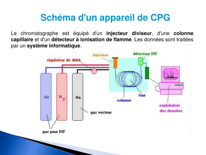 PPT - CHROMATOGRAPHIE EN PHASE GAZEUSE (CPG) PowerPoint Presentation ...